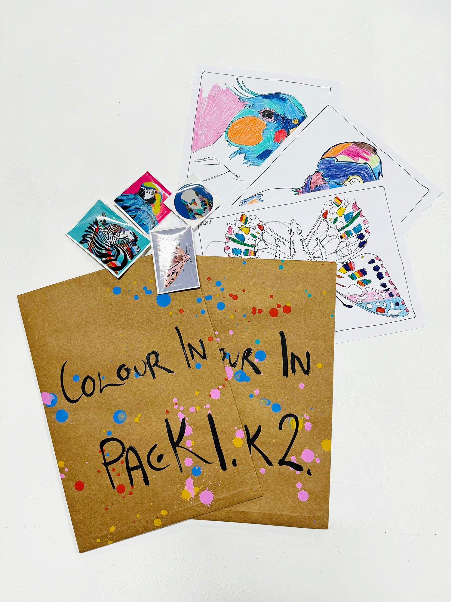 Colouring In Packs – Anya Brock