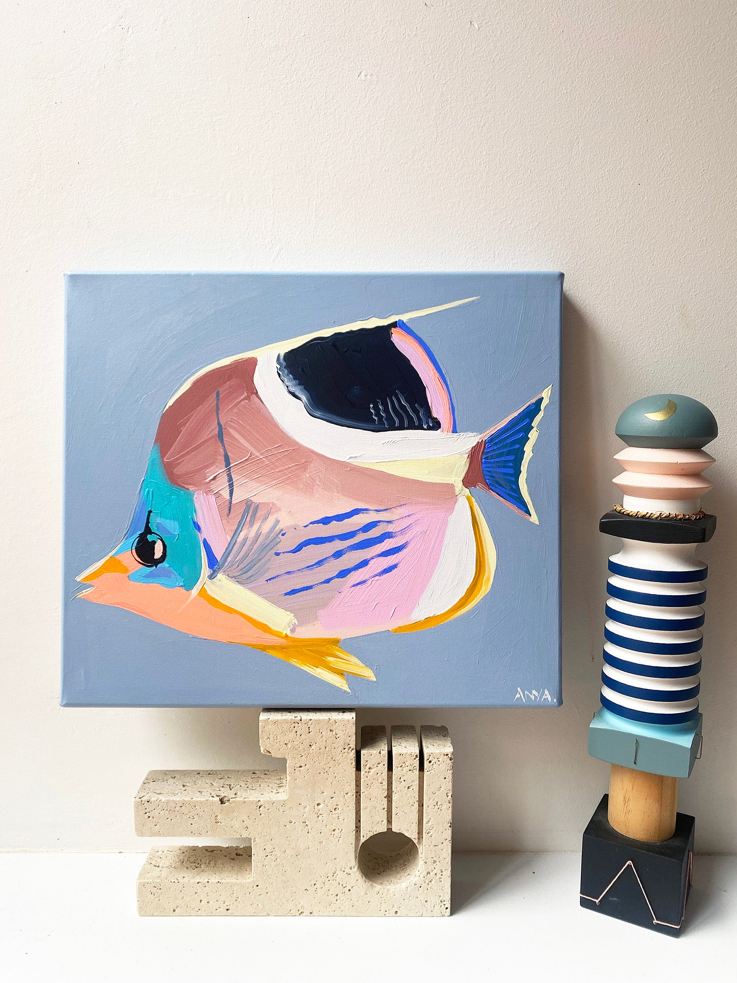 Paintings | Fish Twelve | Anya Brock