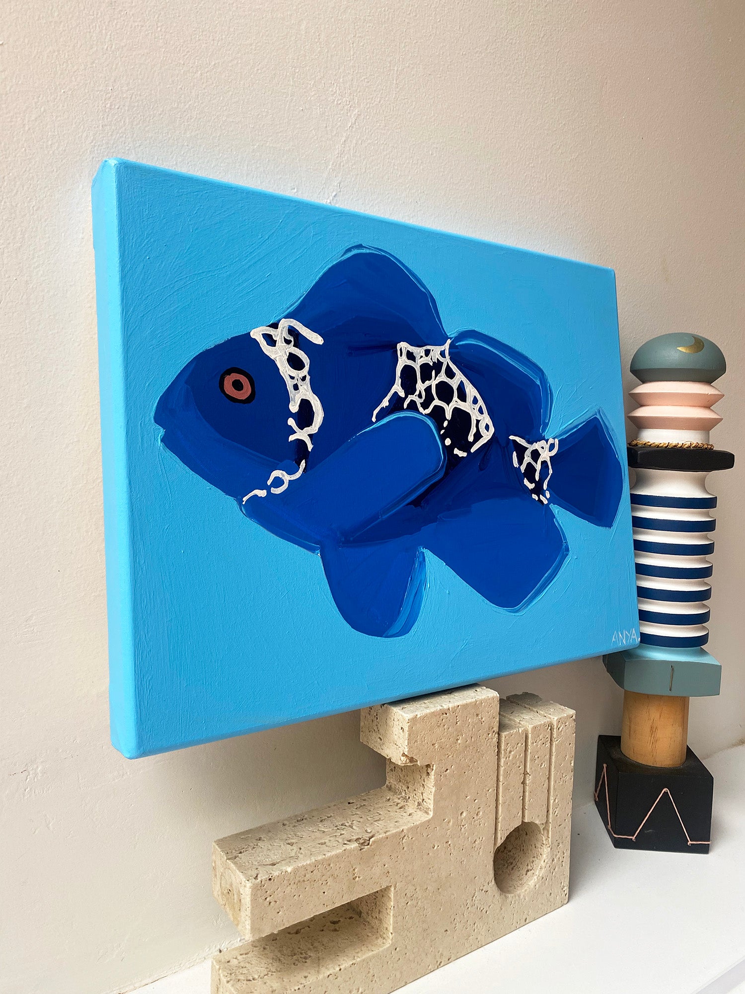 Paintings | Fish Twenty | Anya Brock