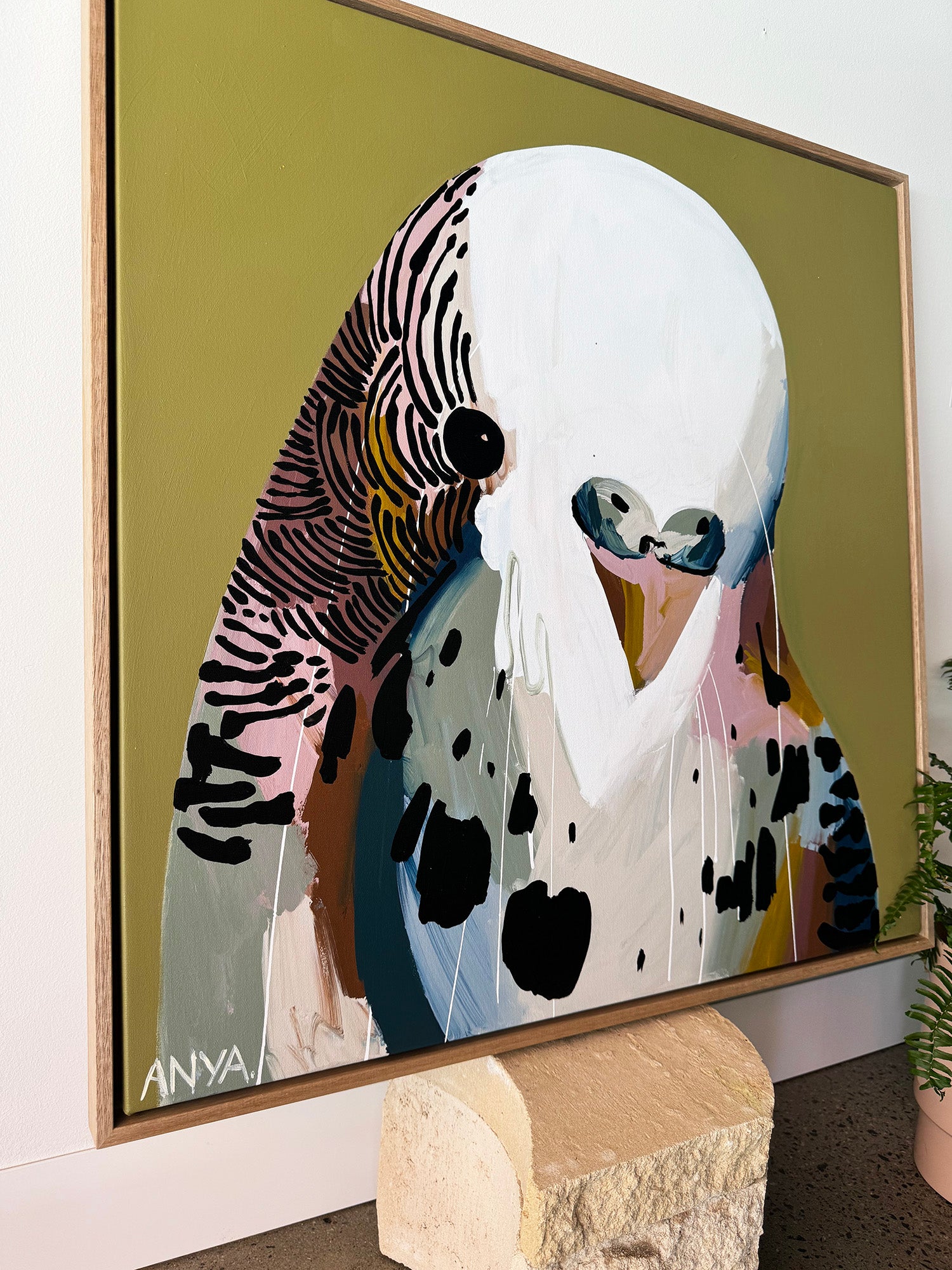 Customised CANVAS PRINT | Tear Me Up | Anya Brock