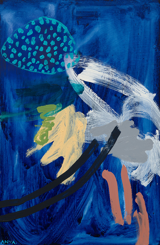 PAPER PRINT | Mark Making Study #4 | Anya Brock