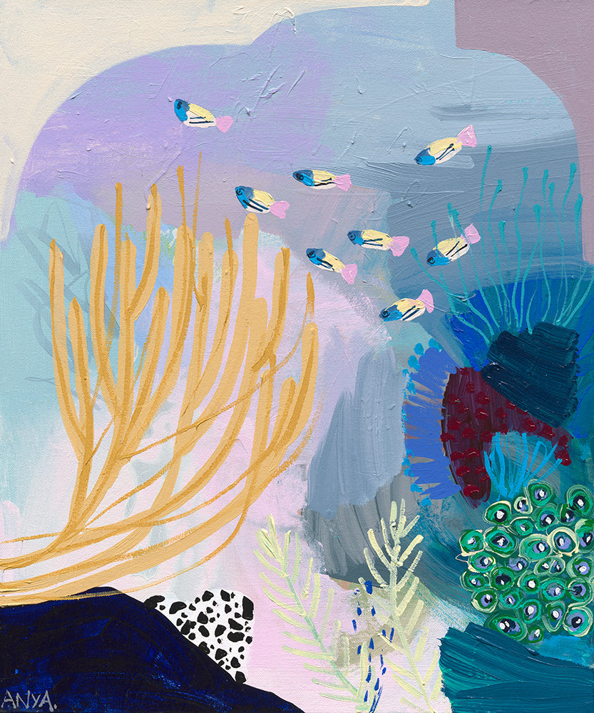 CANVAS PRINT | REEF 19 | Anya Brock