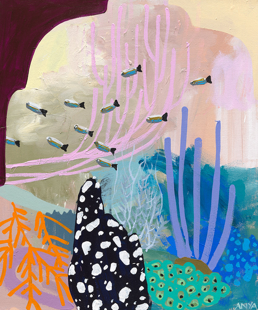 PAPER PRINT | REEF 22 | Anya Brock