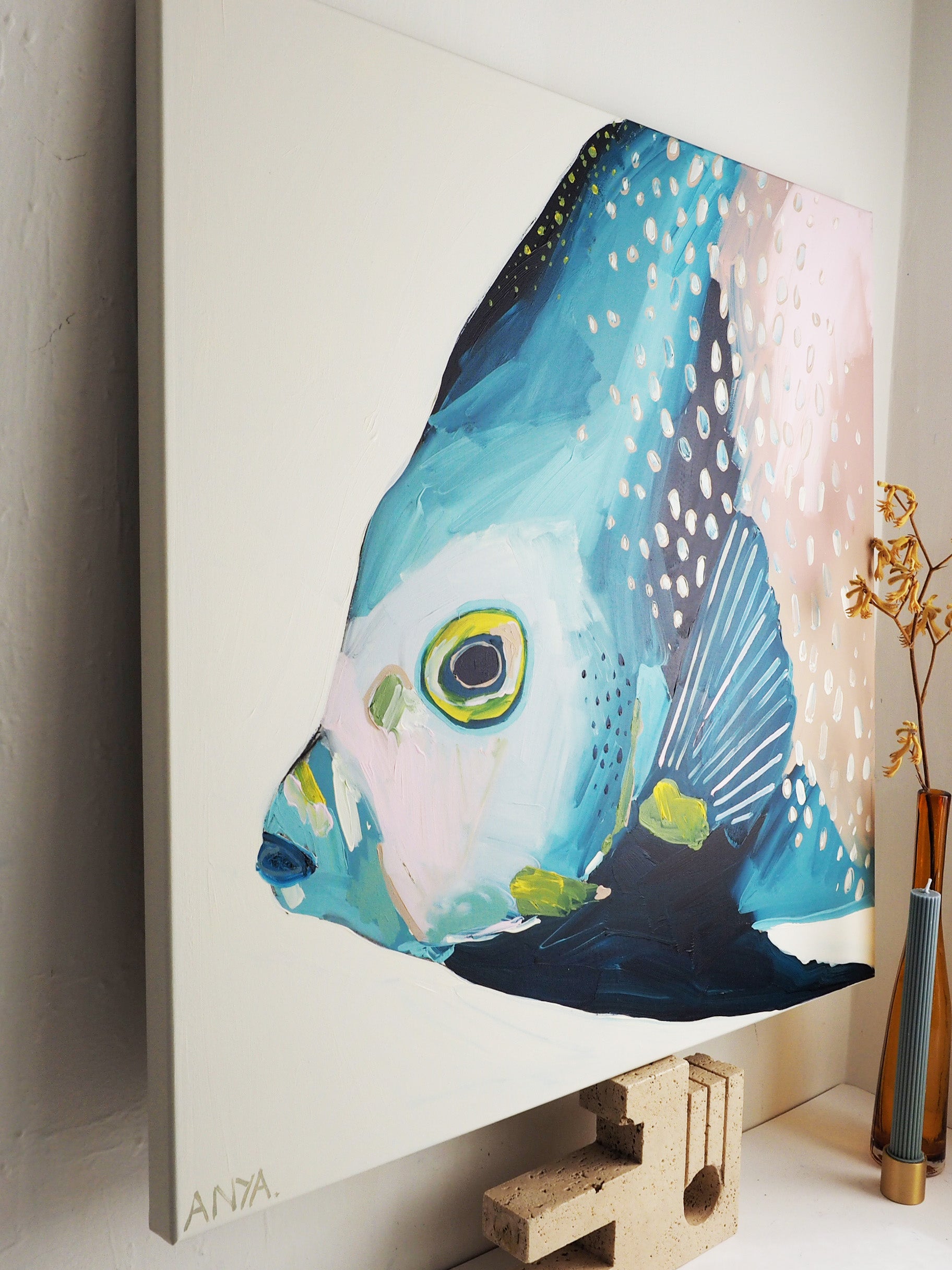 Paintings | Fish Eight | Anya Brock