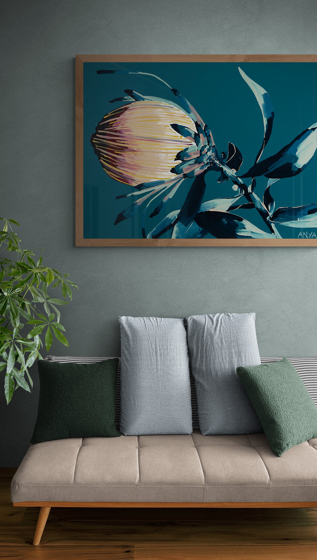 PAPER PRINT | We Try To Set Things Right | Anya Brock