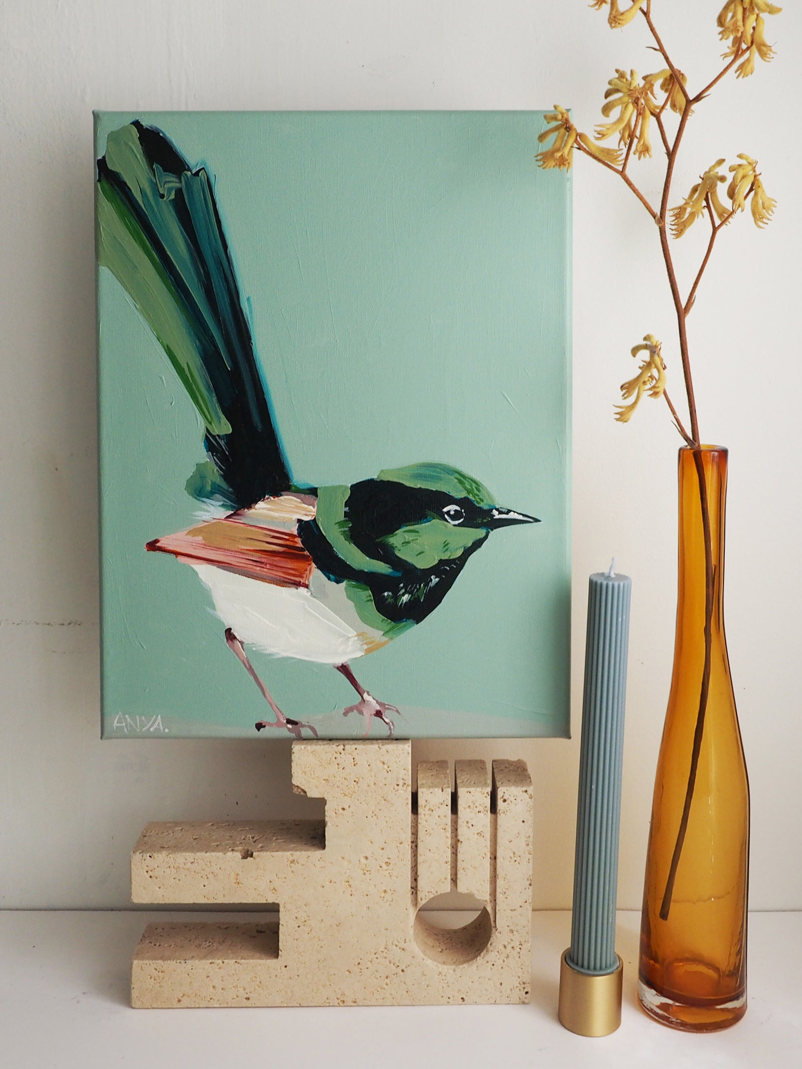 PAPER PRINT | Wren Two | Anya Brock